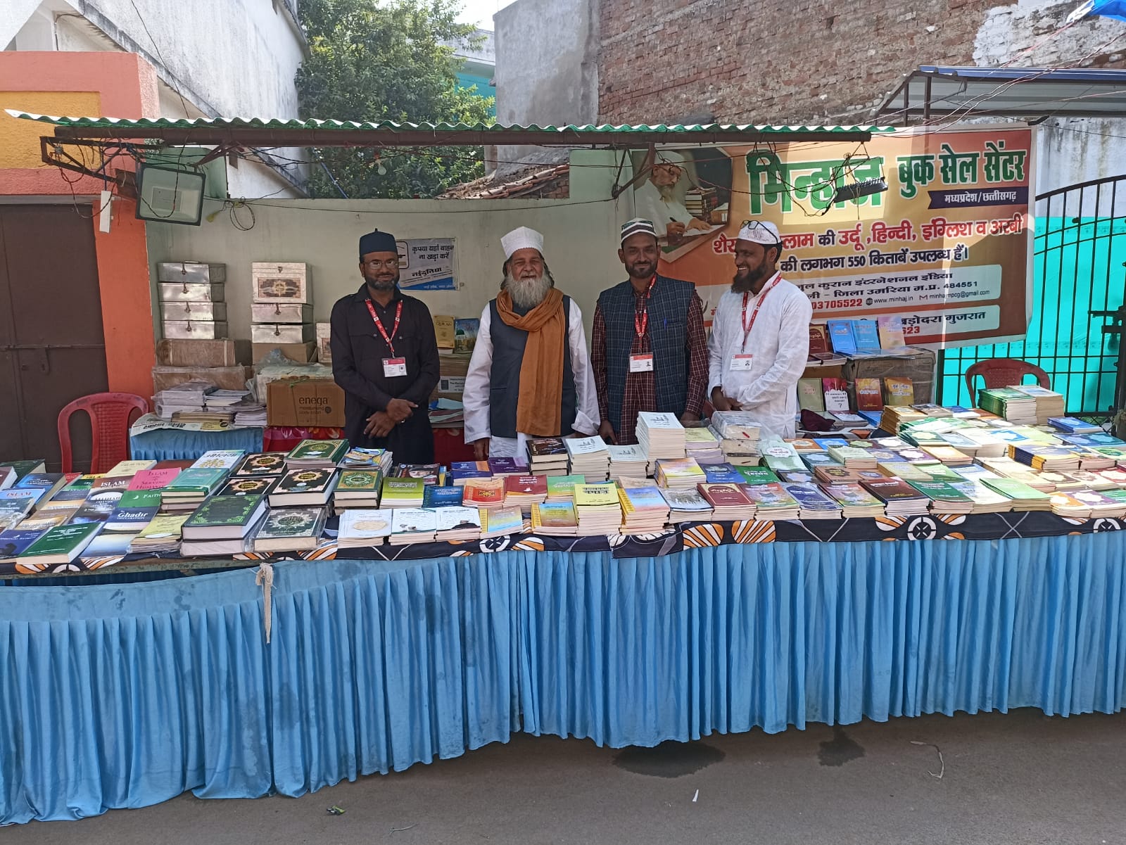 MQII MP Book Stall at URS of Khwaja Hazrat Jalaluddin Khizr Rumi Hasan ...